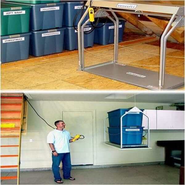 Storage Lifts Direct Garage to Attic Lift/Elevator