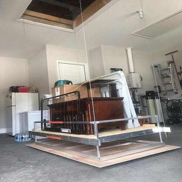 Aladdin ASL-500 Lift - Simplify Attic Storage